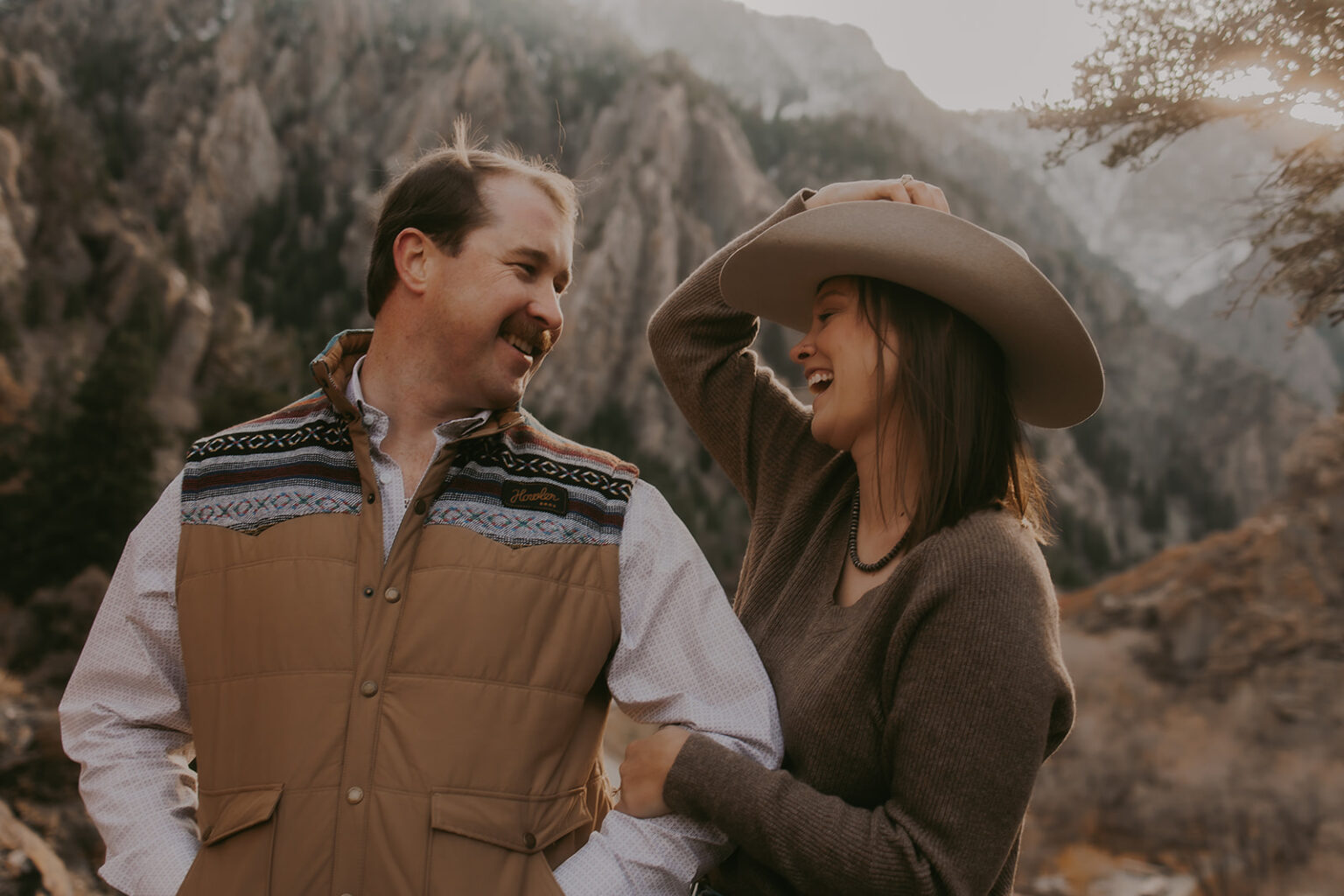 Tyler & Emily's Mountain Engagement In Utah | kpadventureandphoto.com