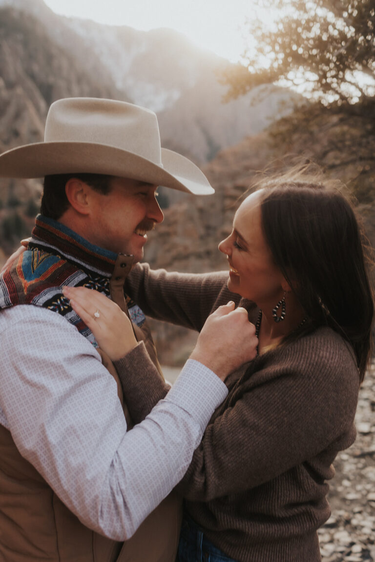 Tyler & Emily's Mountain Engagement In Utah | kpadventureandphoto.com