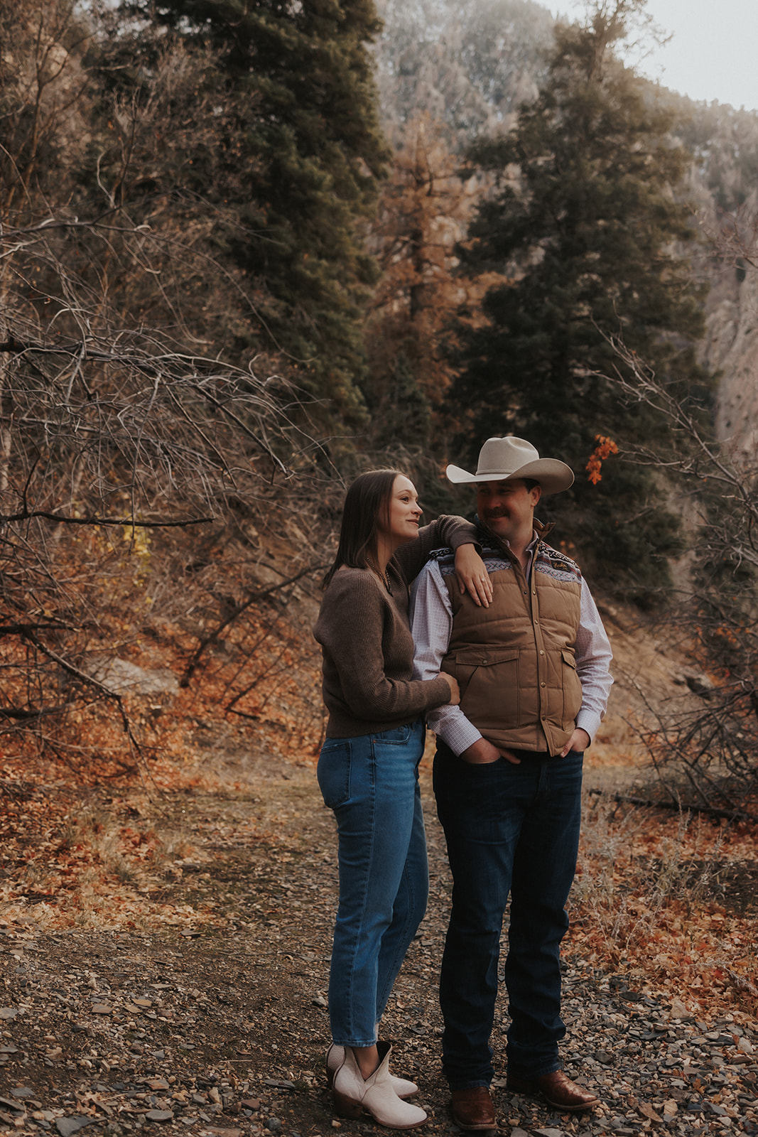 Tyler & Emily's Mountain Engagement In Utah | kpadventureandphoto.com