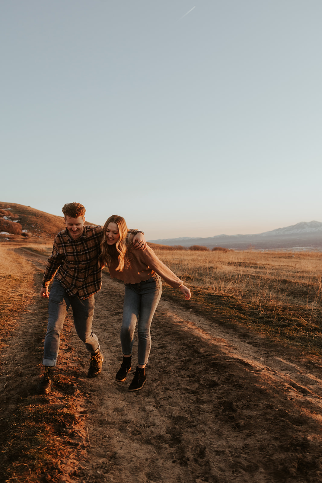 Adventurous Engagement Session at Tunnel Springs Park, UT ...