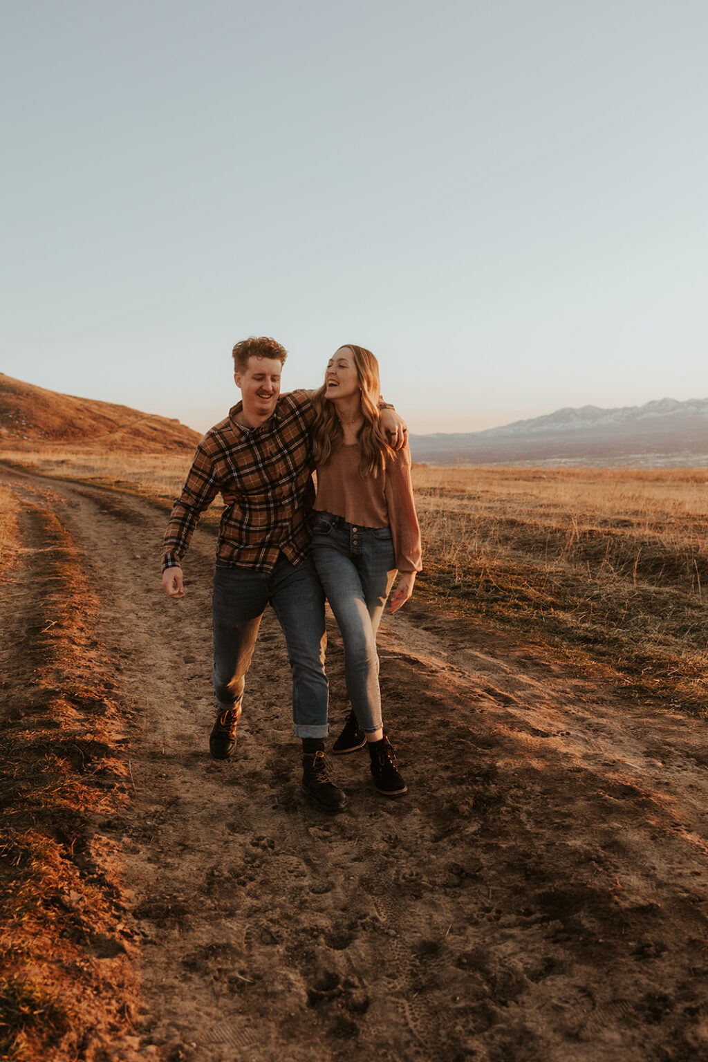 Adventurous Engagement Session at Tunnel Springs Park, UT ...